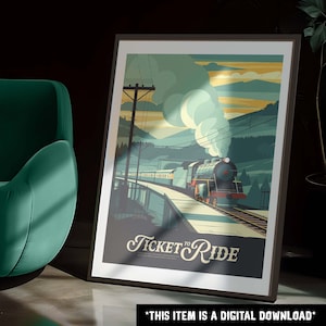 10 Board Game Posters Bundle Special Vol.1 / Retro Board Game Poster ...