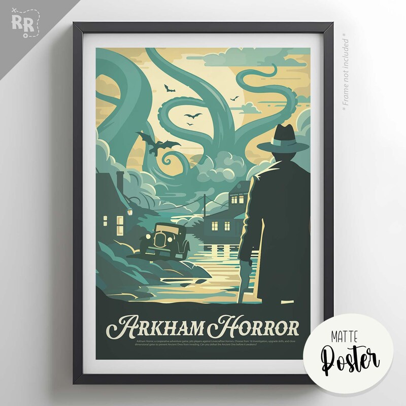 Horror Poster - Etsy