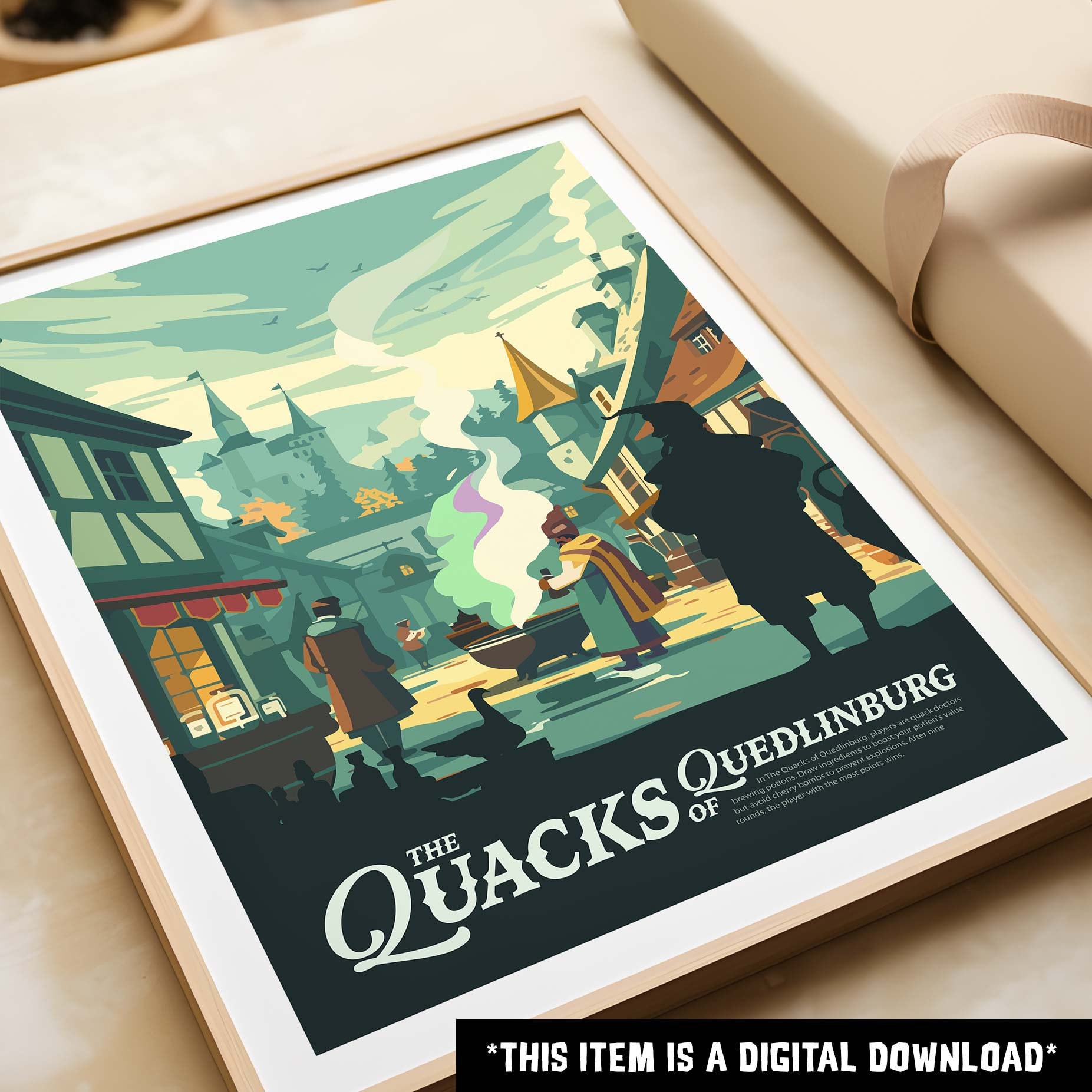 10 Board Game Posters Bundle Special Vol.3 / Retro Board Game Poster ...