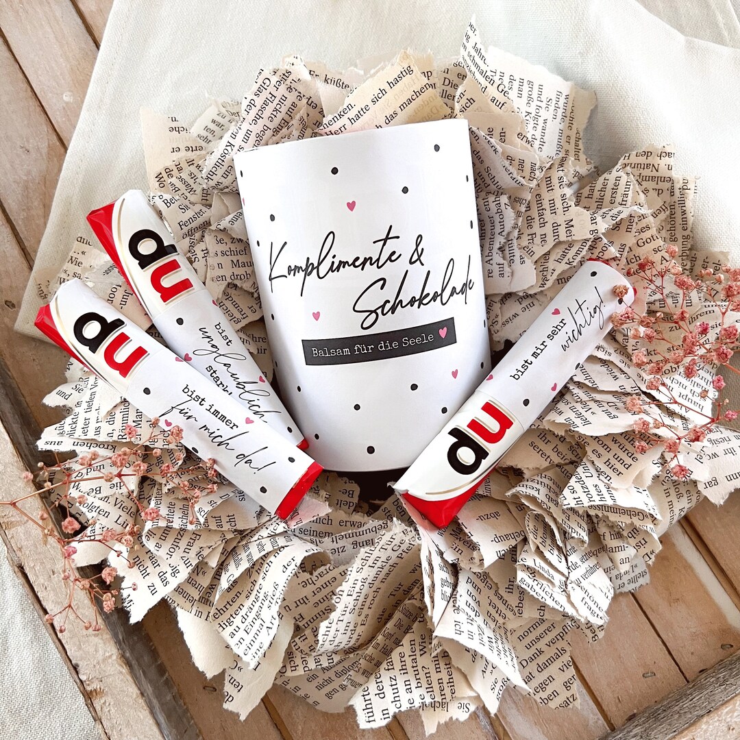 Duplo Banderoles Chocolate Box Gift Idea - Etsy