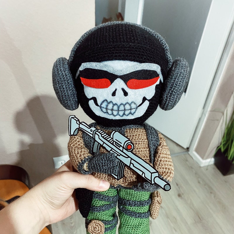 Call of Duty Ghost Crochet - Etsy