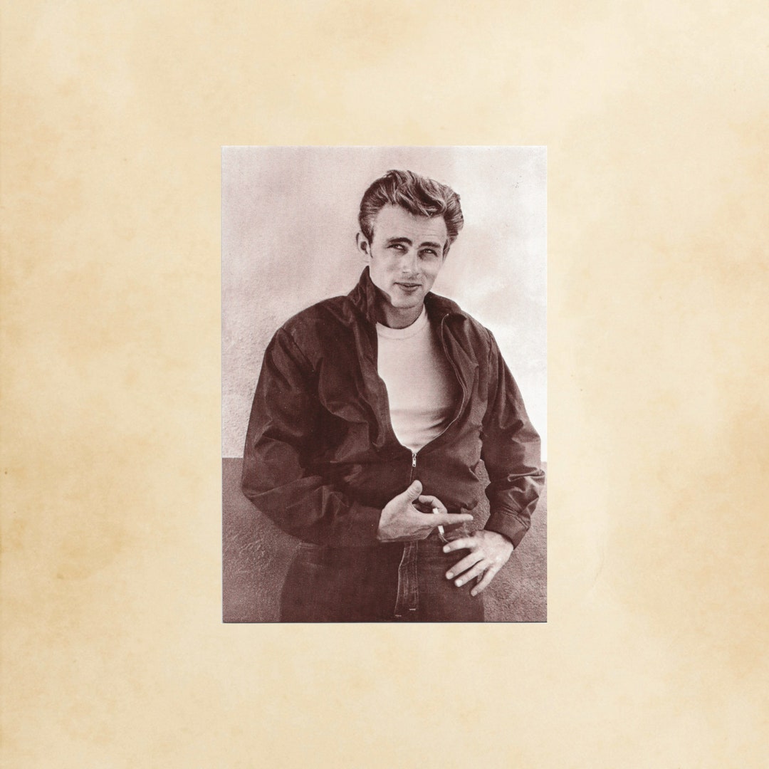 Modern James Dean Postcard, Celebrity Postcards, Hollywood Actor ...