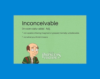 Princess Bride Quote - Etsy