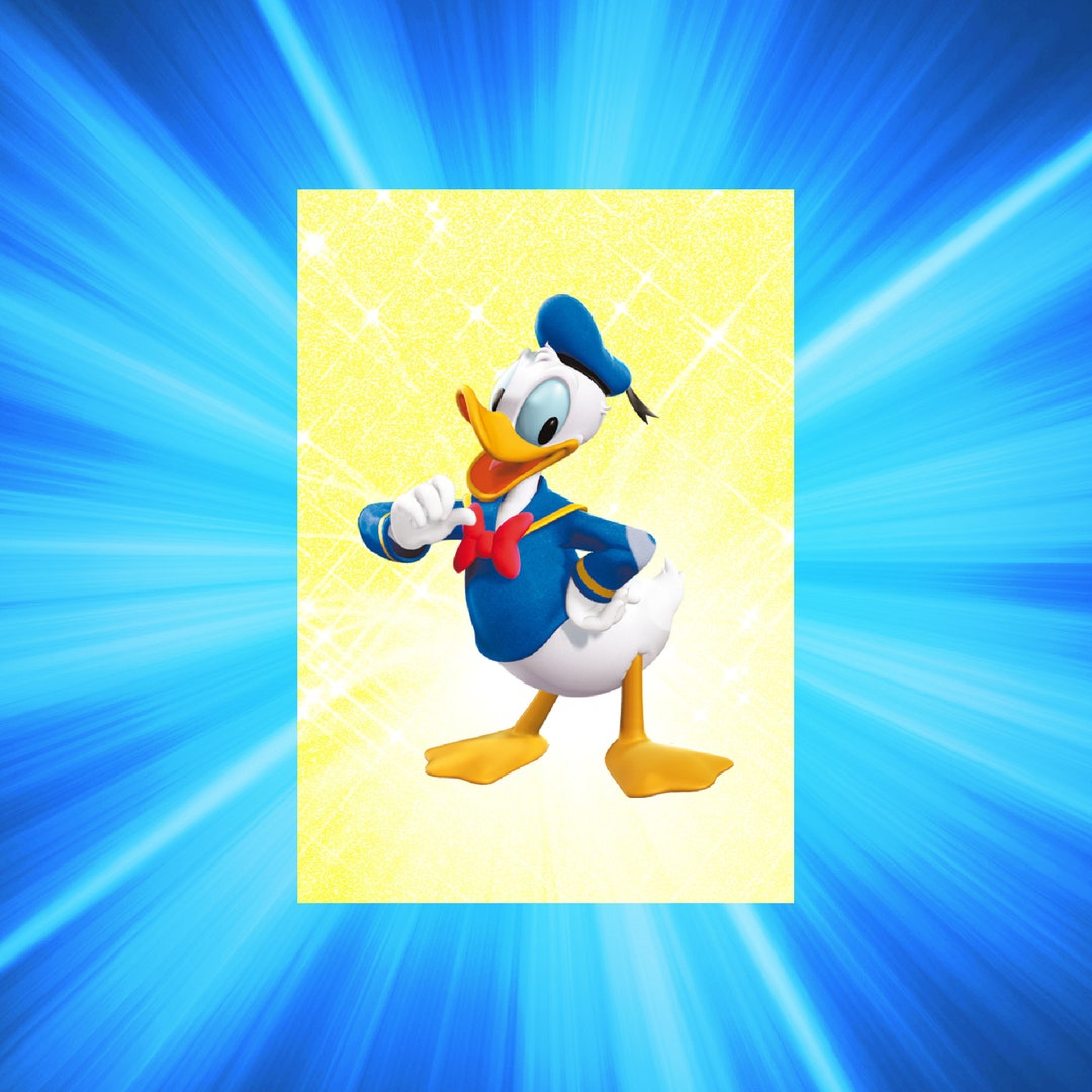 Awesome Donald Duck Postcard, Walt Disney World Postcard, Disneyland ...