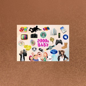 Fun 2000s Postcard, the 2000's Decade Postcard, the New Millenium ...