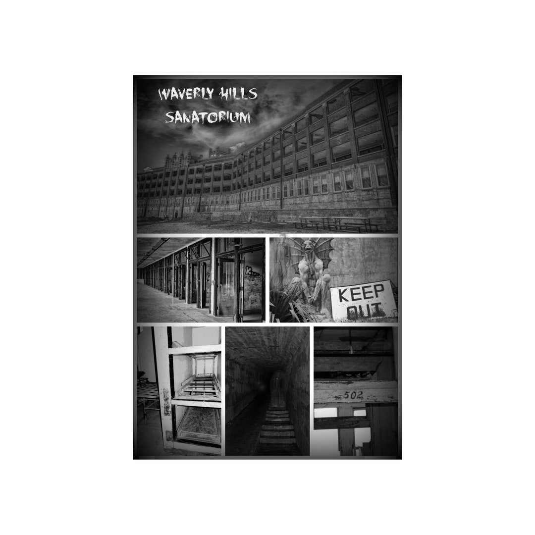 Waverly Hills Sanatorium Postcard, Spooky Louisville KY Ghost Hunting ...