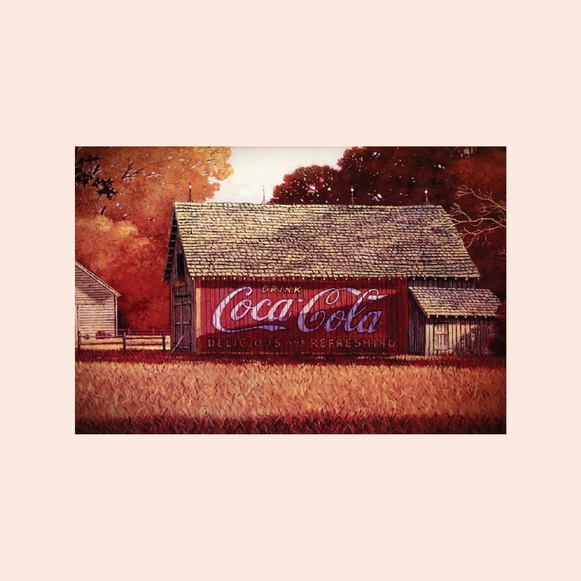 Awesome Vintage Coca-cola Postcard Vintage Coke Advertising - Etsy UK