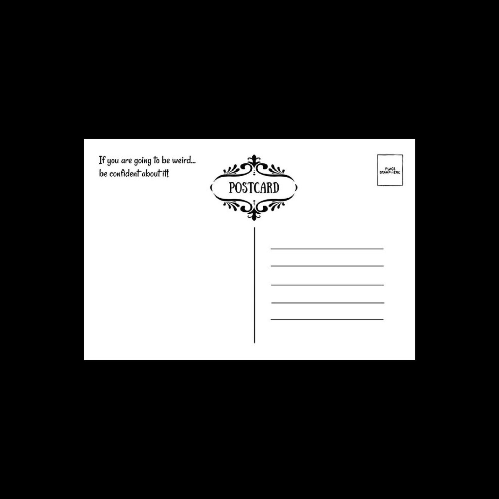 The Weird and Bizarre Postcard Series Smoking Circus Clown | Etsy