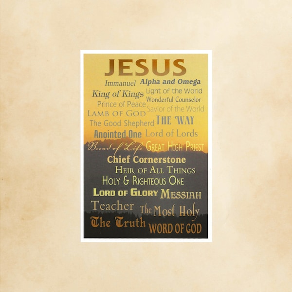 Jesus Postcards - Etsy
