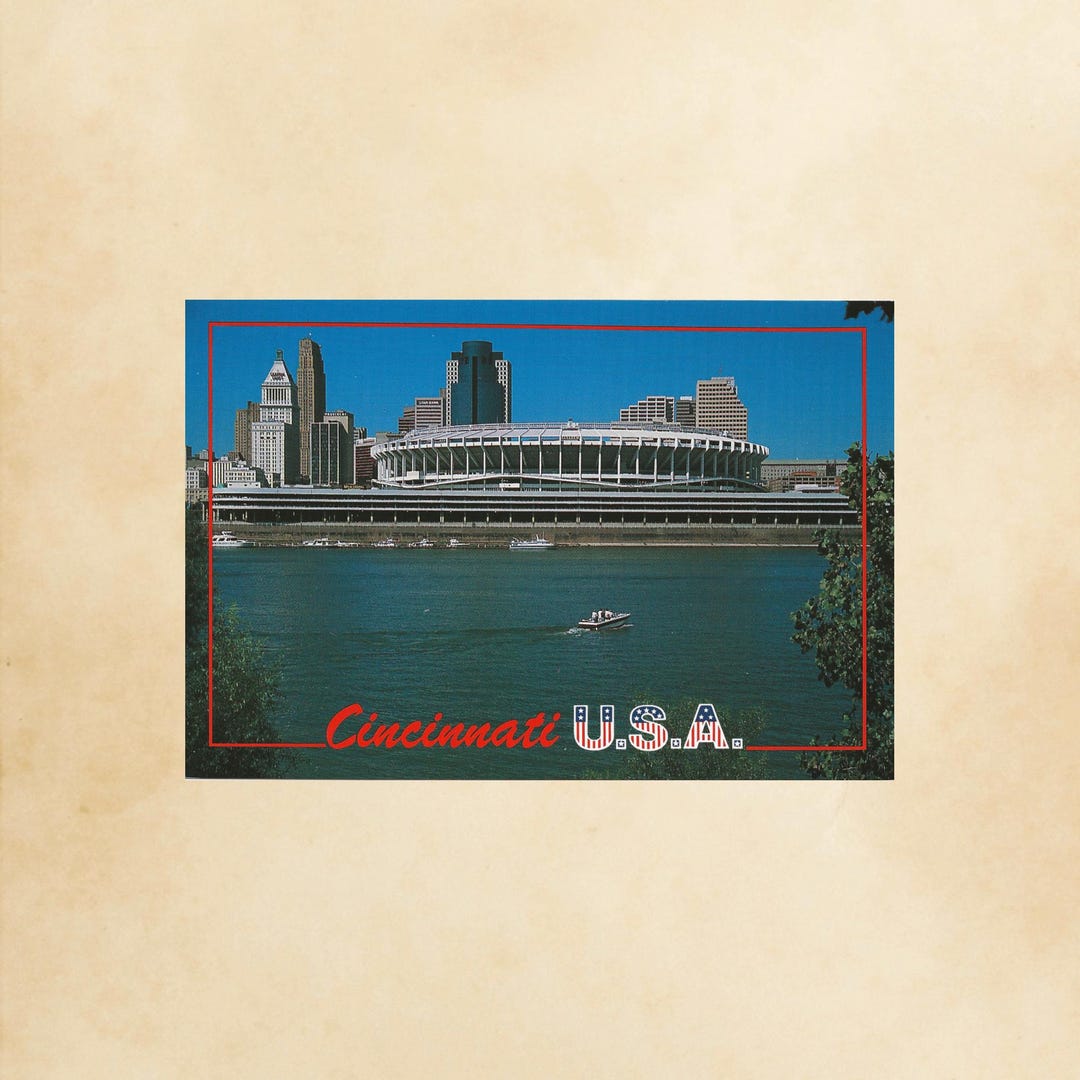 Modern Cincinnati Ohio Postcard, State Postcards, City Postcards ...