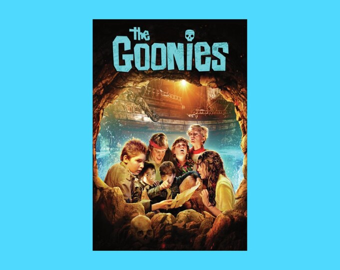 The Goonies Postcard, the 80s Postcards, the 1980s, Movie Poster ...
