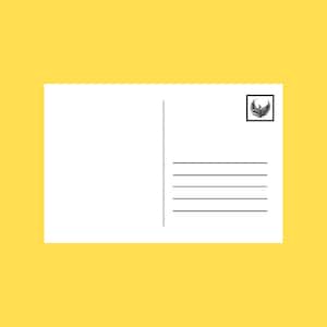 Fun USPS Lion Poem Postcard Happy Mail Poetry Postcard Lion - Etsy