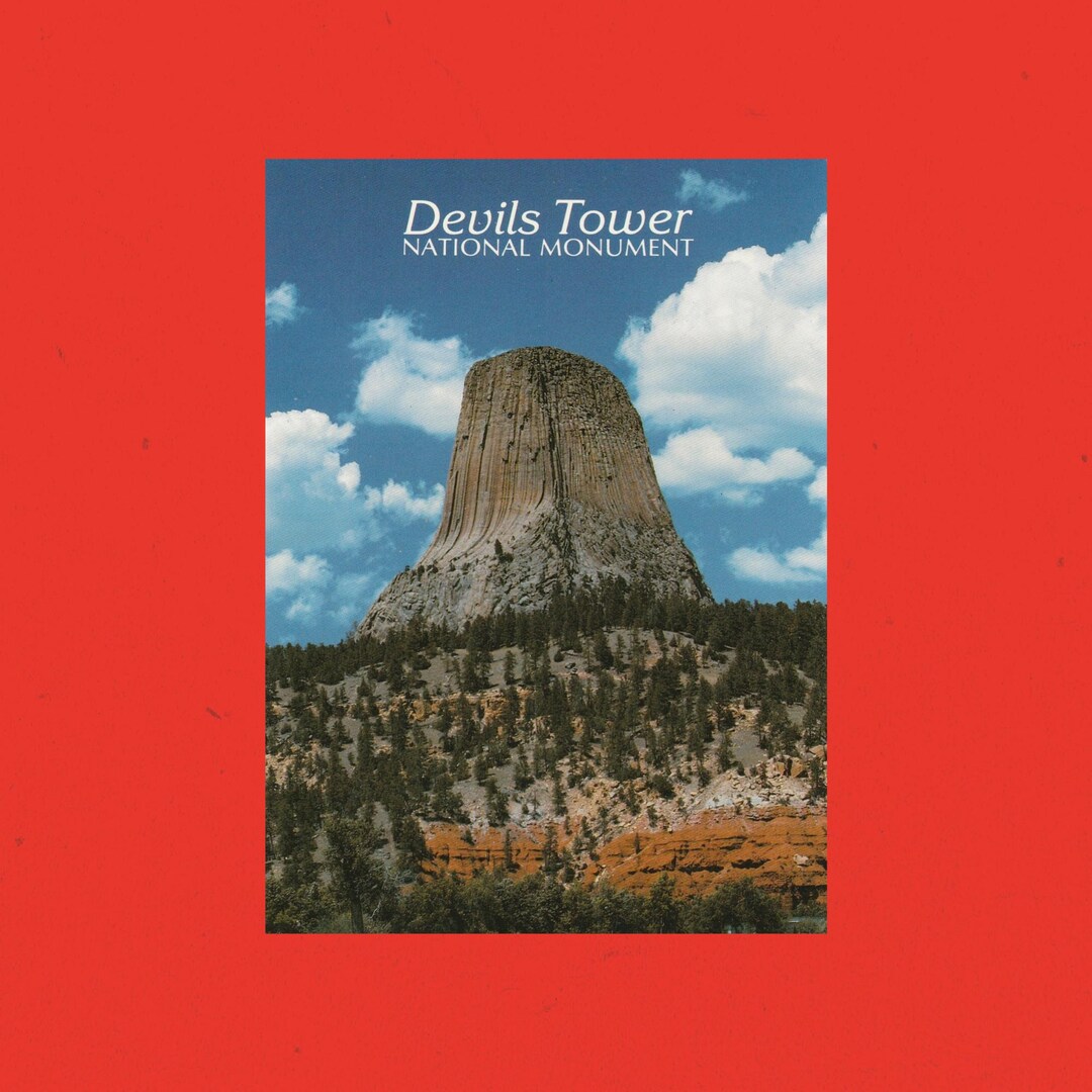 Modern Devils Tower National Monument Postcard, Wyoming Postcards ...