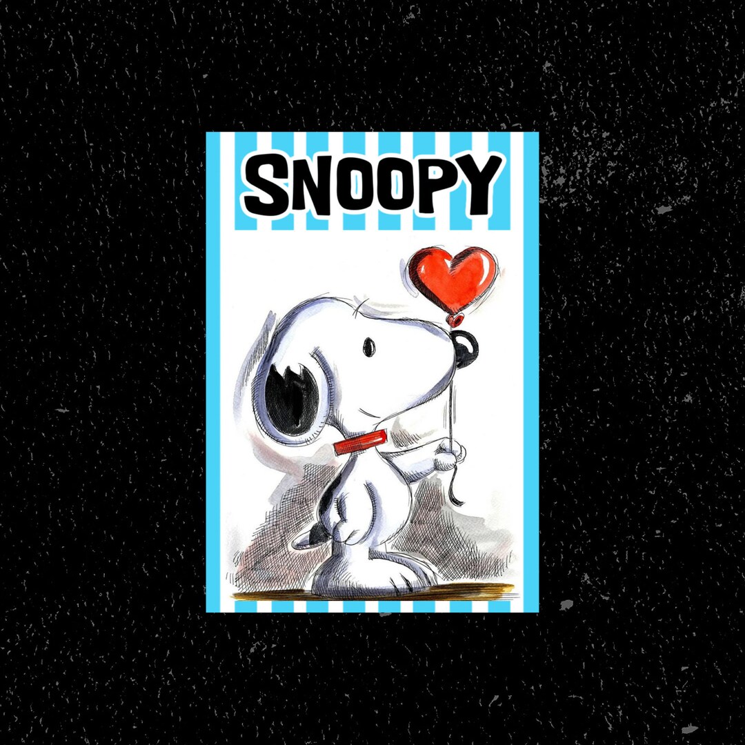 Very Cool Snoopy Postcard, Peanuts Postcard, Postcrossing, Postcards ...