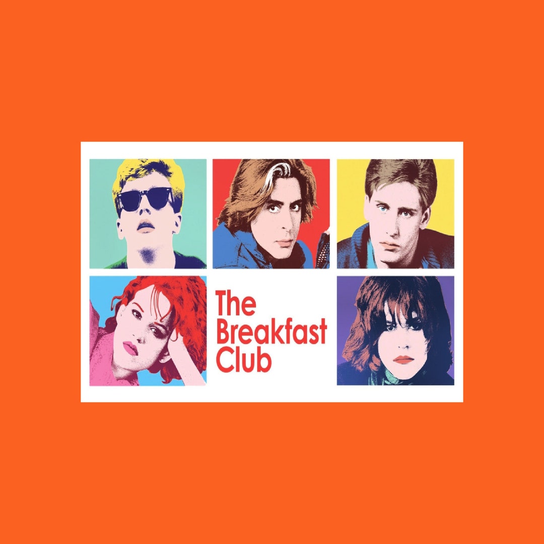 The Breakfast Club Movie Postcard, the 80s Postcards, Movie Postcards ...