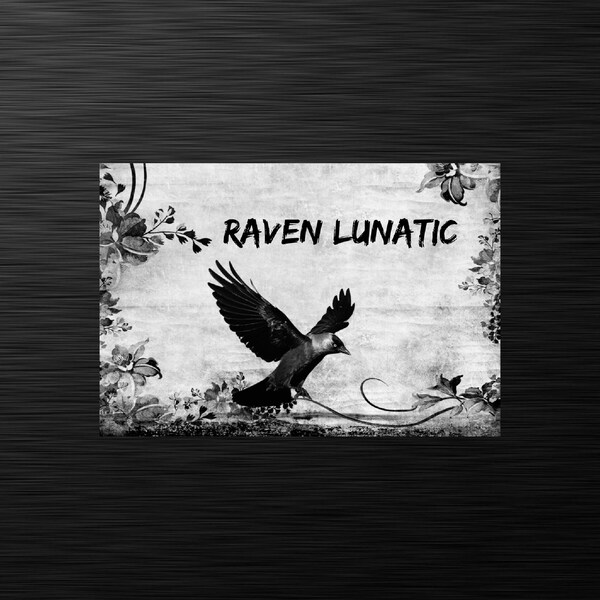 Raven Lunatic - Etsy