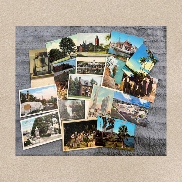 Vintage Postcards - Etsy