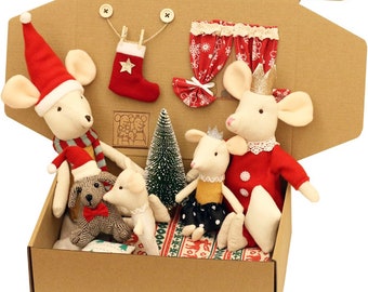 Christmas Mouse | Etsy