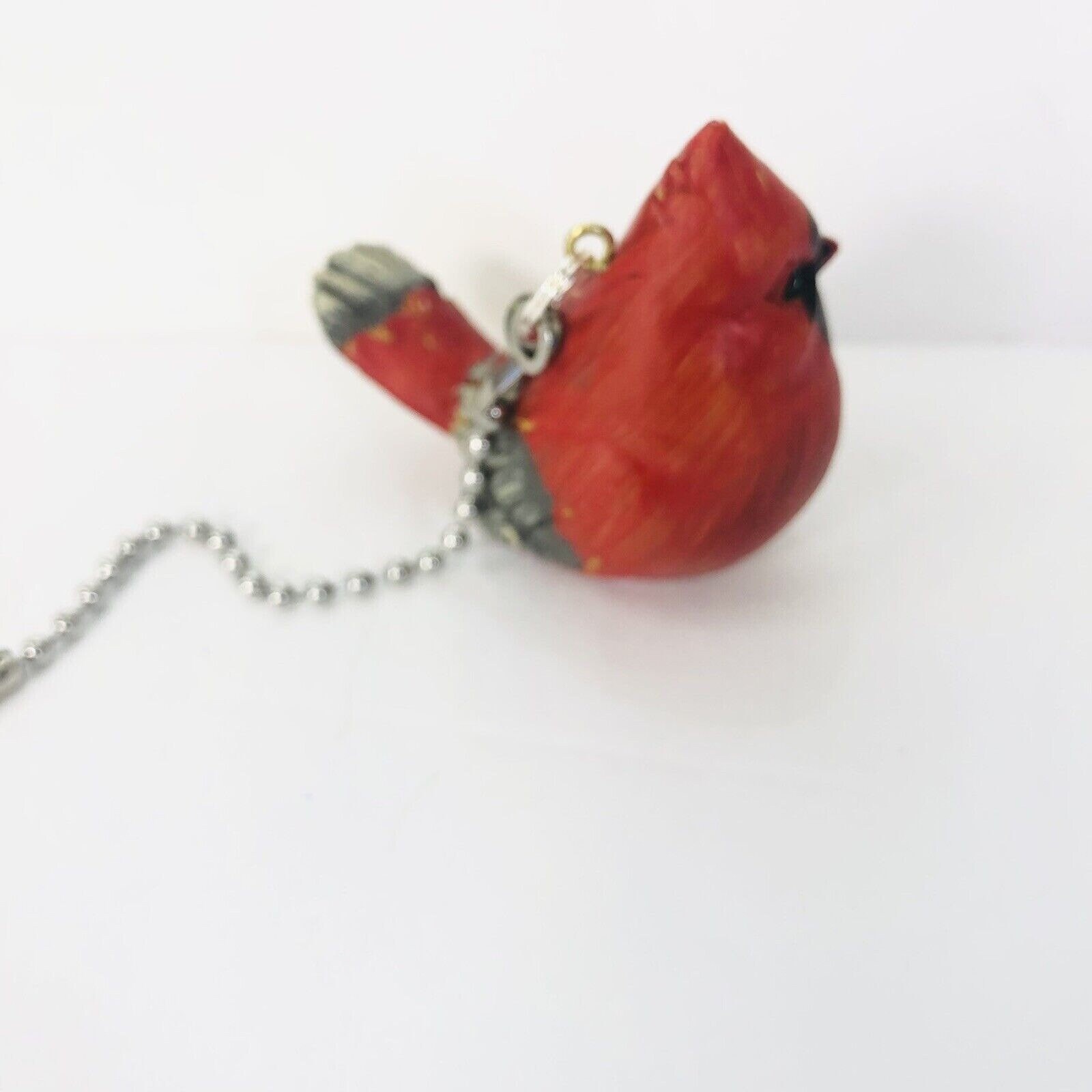 Red Bird Cardinal Ceramic Ceiling FAN Pull Light Lamp NEW - Etsy