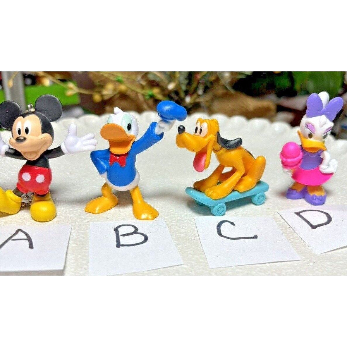 Disney Mickey, Donald, Goofy, & Daisy Ceiling Fan Pull Light Lamp Chain ...
