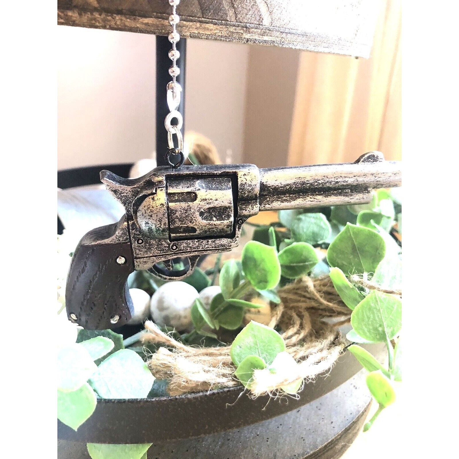Wild West Resin Gun Ceiling Fan or Light Pull Farmhouse, Man Cave,home ...