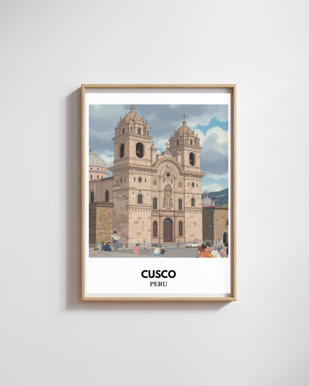 Cusco Printable Travel Poster – Peru Wall Art – South American Home ...