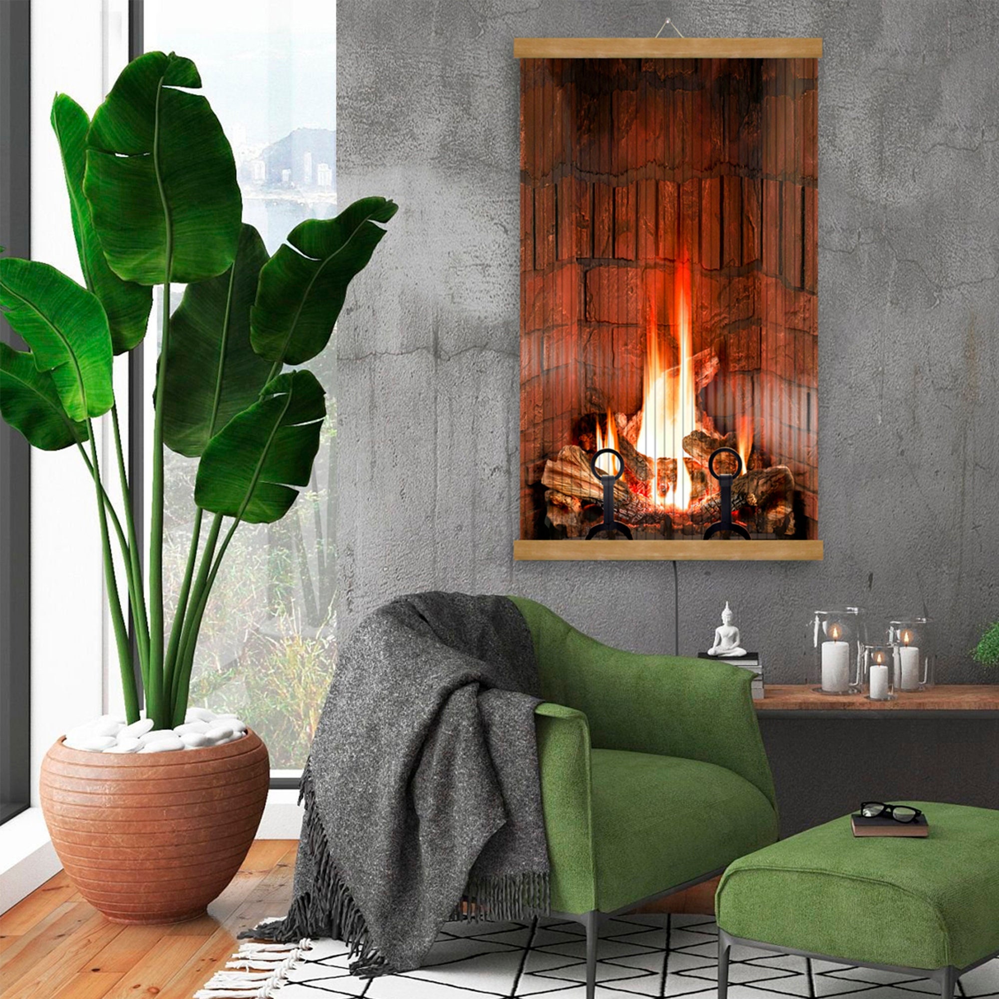 Wall Hung Electric Heater 'kamin 3D' - Fast and Quiet Heating ...