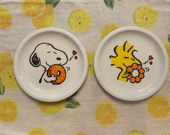Snoopy Plates | Etsy
