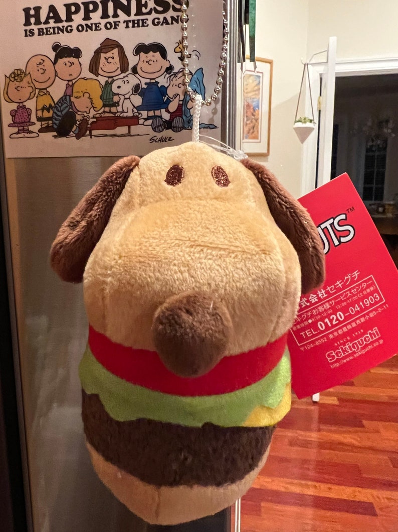 Snoopy Hamburger Plush Stuffed Animal - Etsy