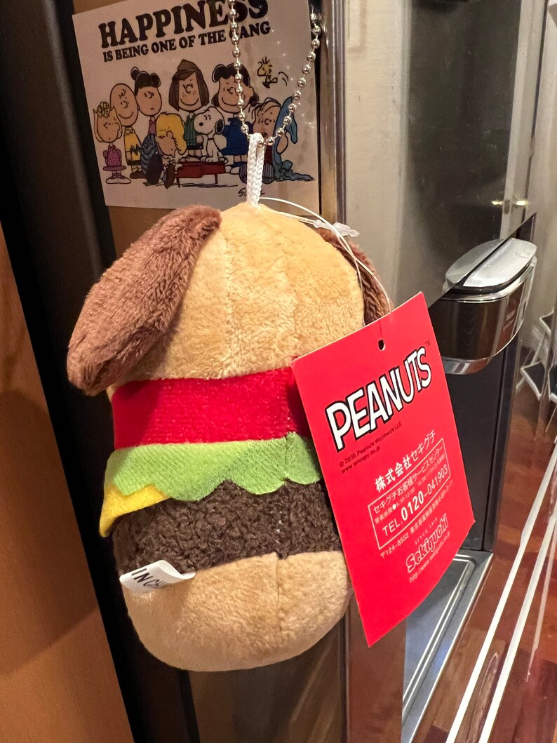 Snoopy Hamburger Plush Stuffed Animal - Etsy
