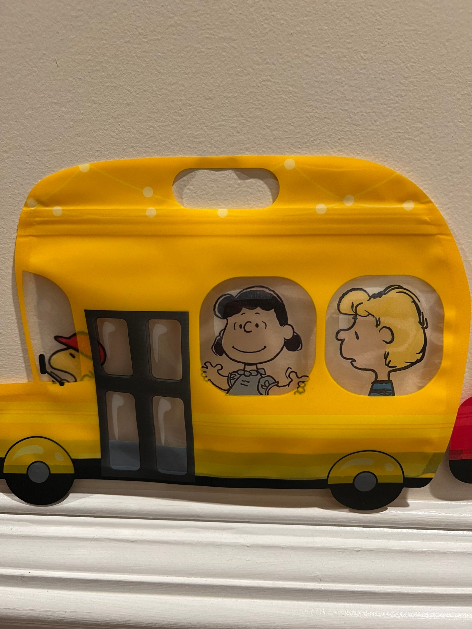 Peanuts School Bus Ziplock - Etsy