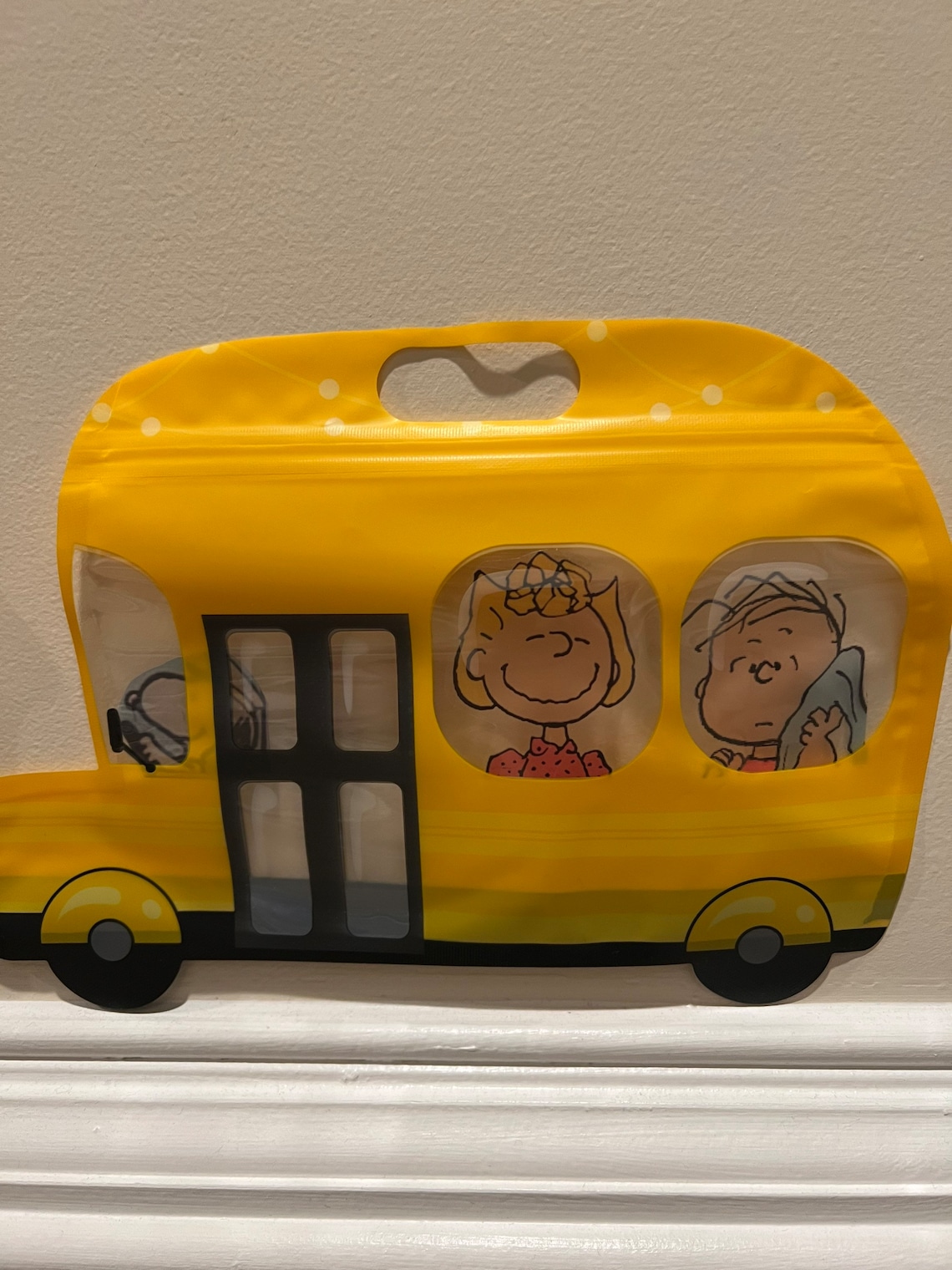 Peanuts School Bus Ziplock - Etsy