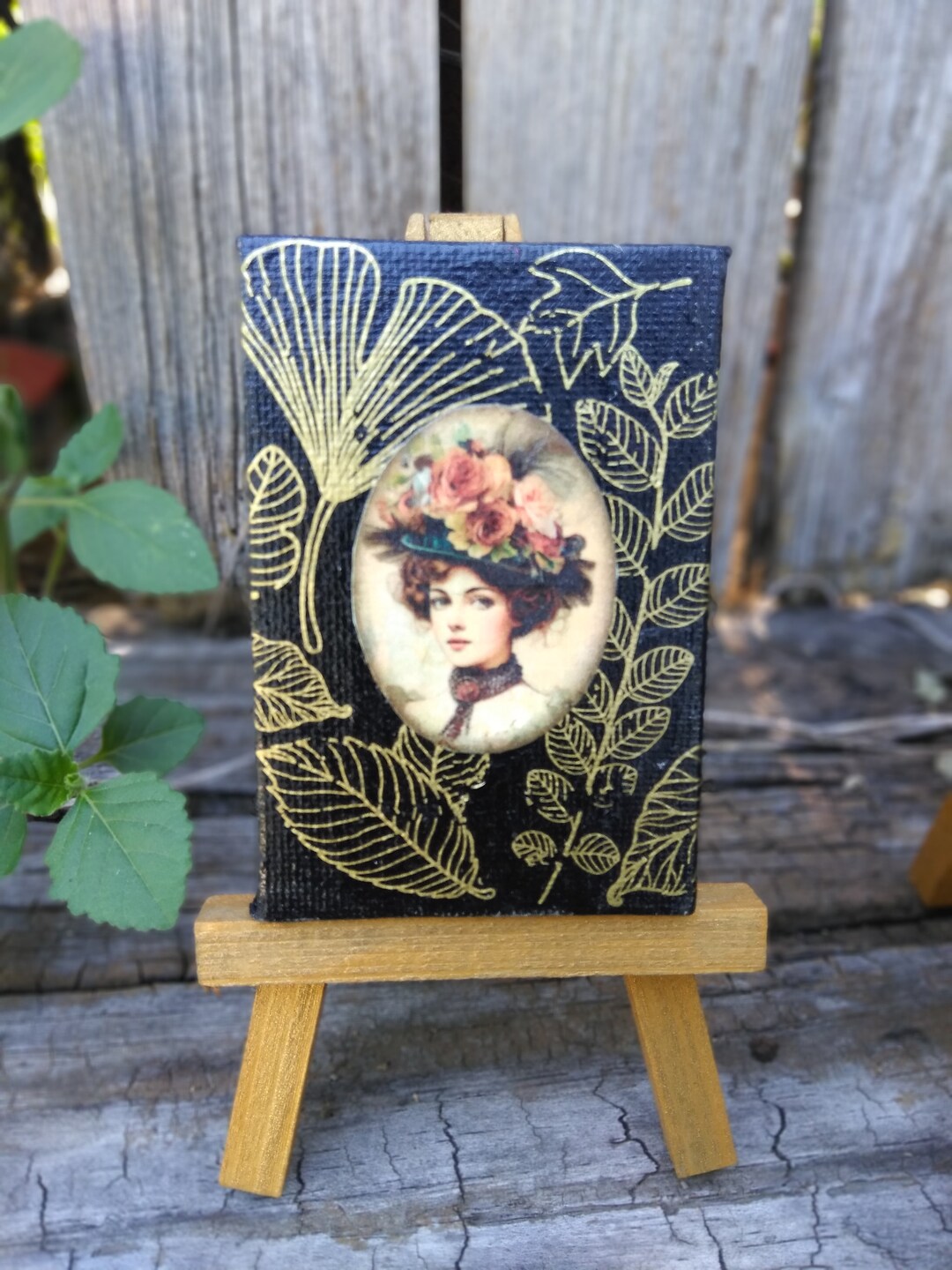 Victorian Portrait Mini Art - Etsy
