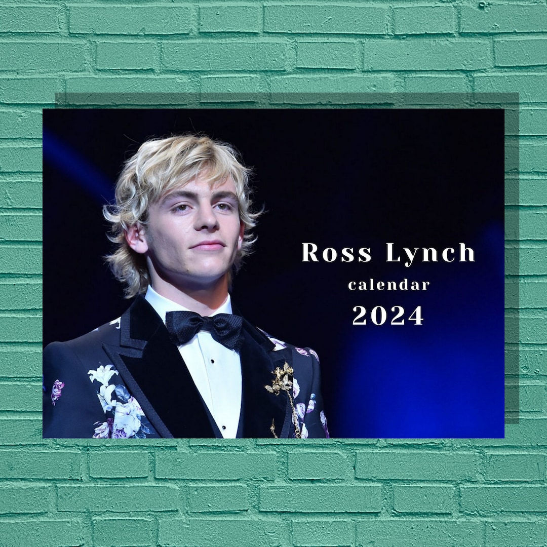 Ross Lynch 2024 Calendar - Etsy