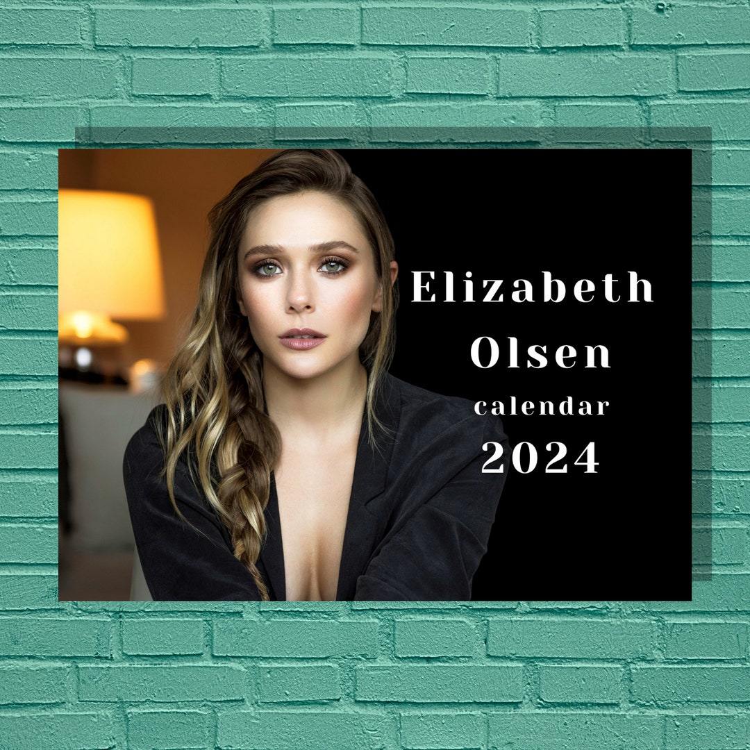 Elizabeth Olsen 2024 Calendar - Etsy Canada