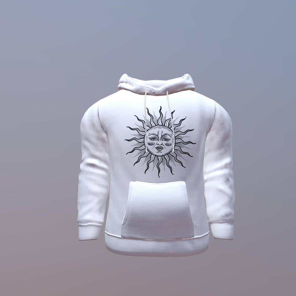 Procreate 3D Model Hoodie | 3D Hoodies Mockup | Procreate 3D Model ...