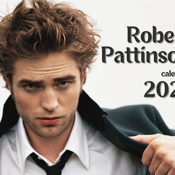 Robert Pattinson - Etsy