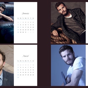 Jamie Dornan 2024 Calendar - Etsy