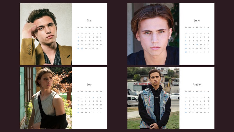 Tanner Buchanan 2024 Calendar - Etsy