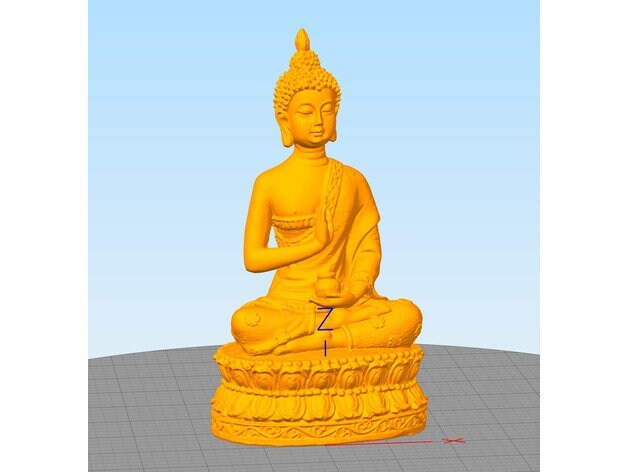 Buddha Statue Buddha Room Deco STL 3D - Etsy