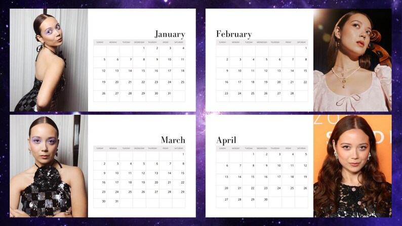 Lau.fey 2025 Calendar - Etsy UK
