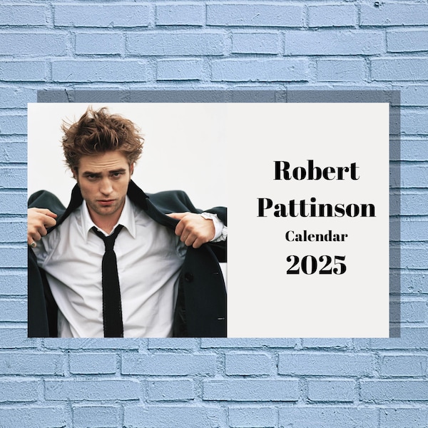 Robert Pattinson - Etsy