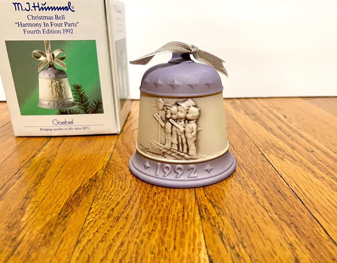1992 Christmas Bell by MJ Hummel Goebel With Original Box Series 1 ...