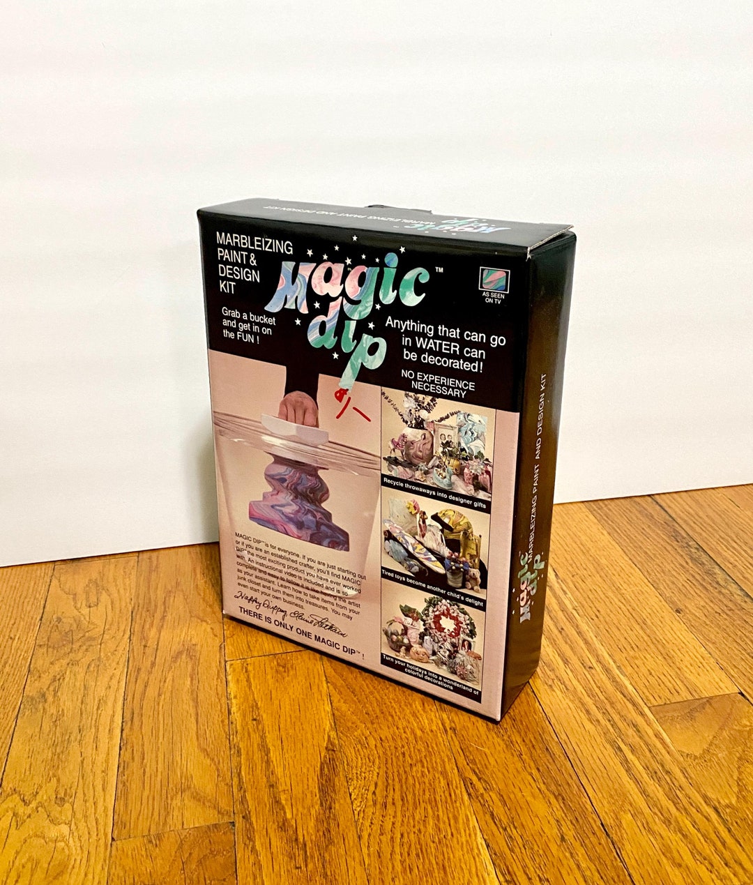 Vintage 90s Magic Drip Marbleizing Paint and Design Kit NEVER OPENED as ...