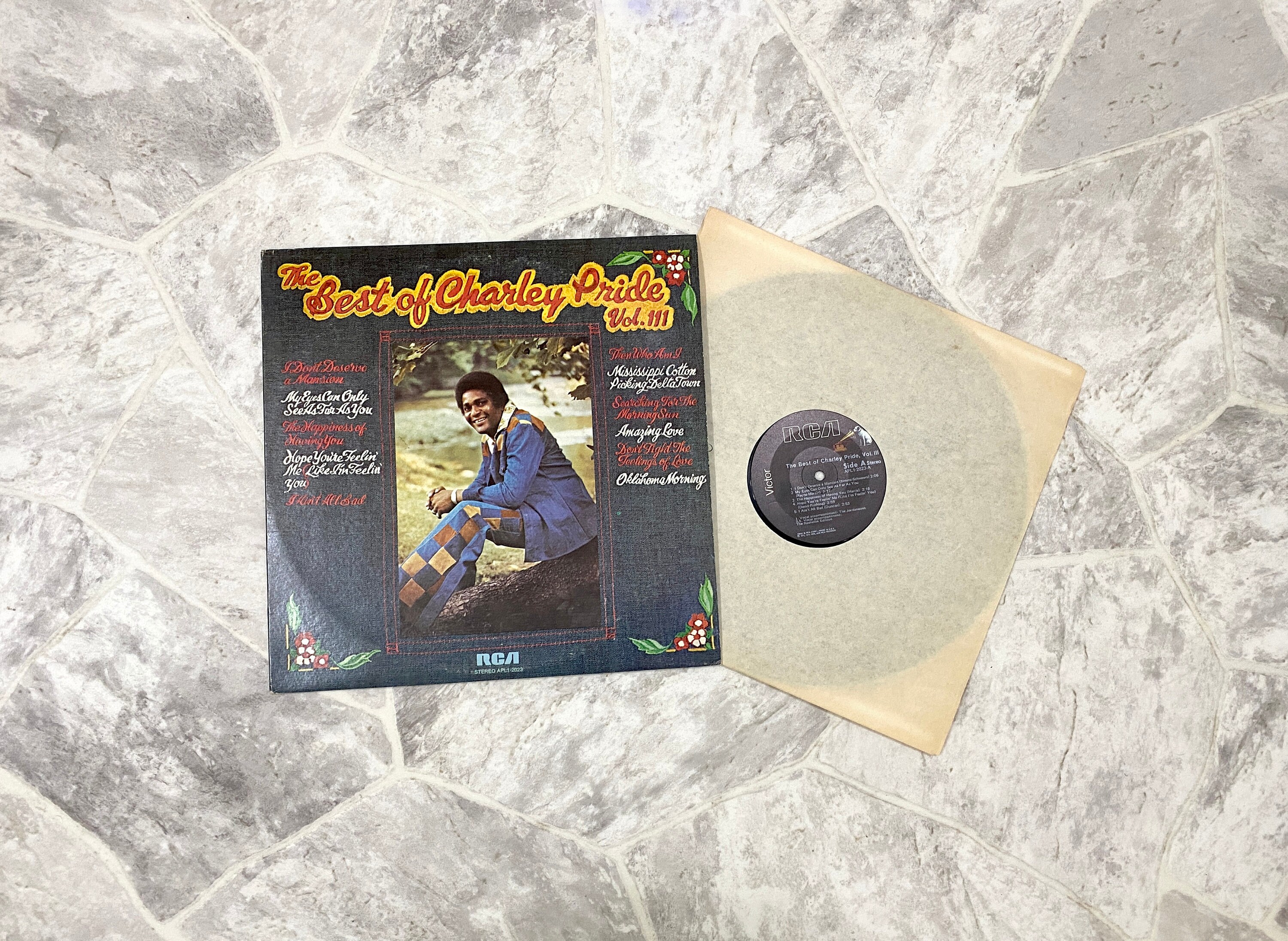 Vintage Charley Pride Record the Best of Charley Pride Vol. - Etsy