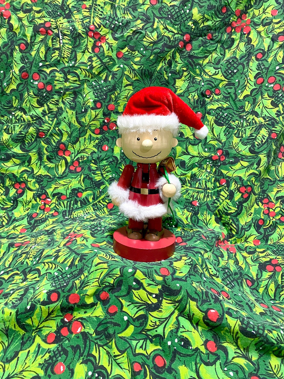Peanuts Charlie Brown Collectible Wood Nutcracker - Etsy