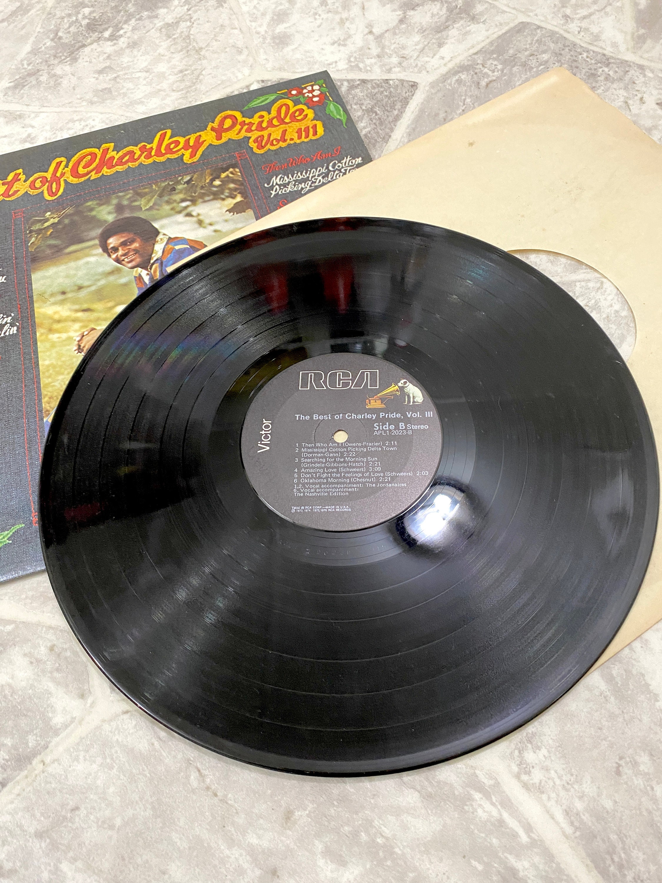 Vintage Charley Pride Record the Best of Charley Pride Vol. - Etsy