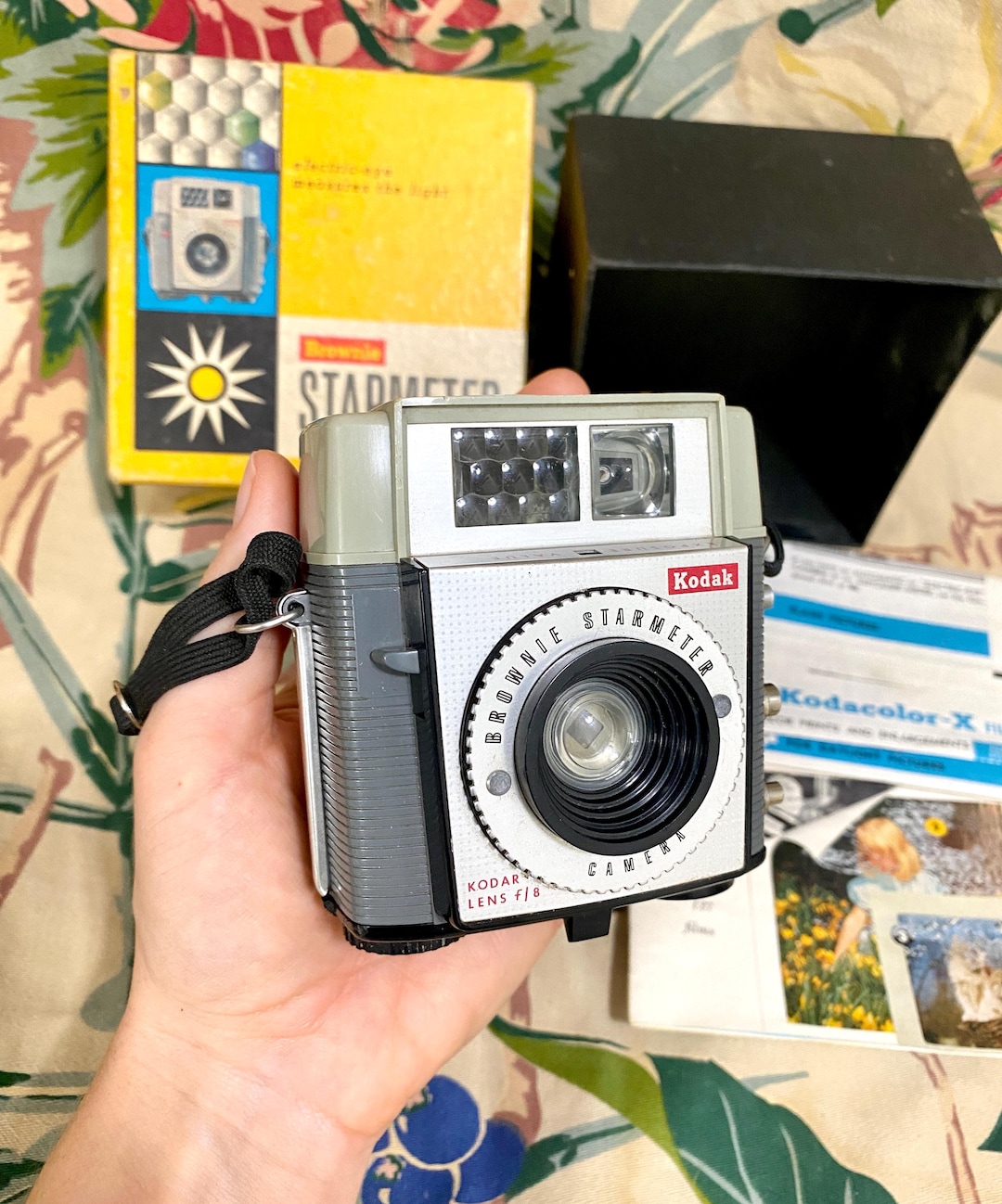 Vintage 60s Kodak Brownie Starmeter Camera in Original Box - Etsy