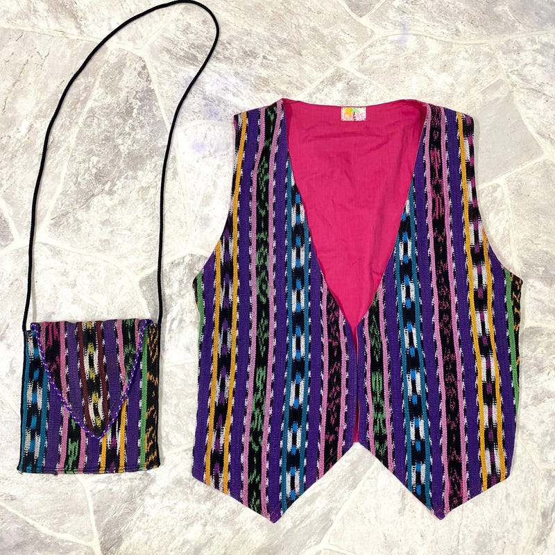 90s Vest Aztec - Etsy