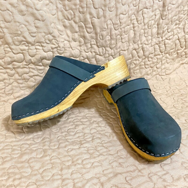 Suede Clogs - Etsy